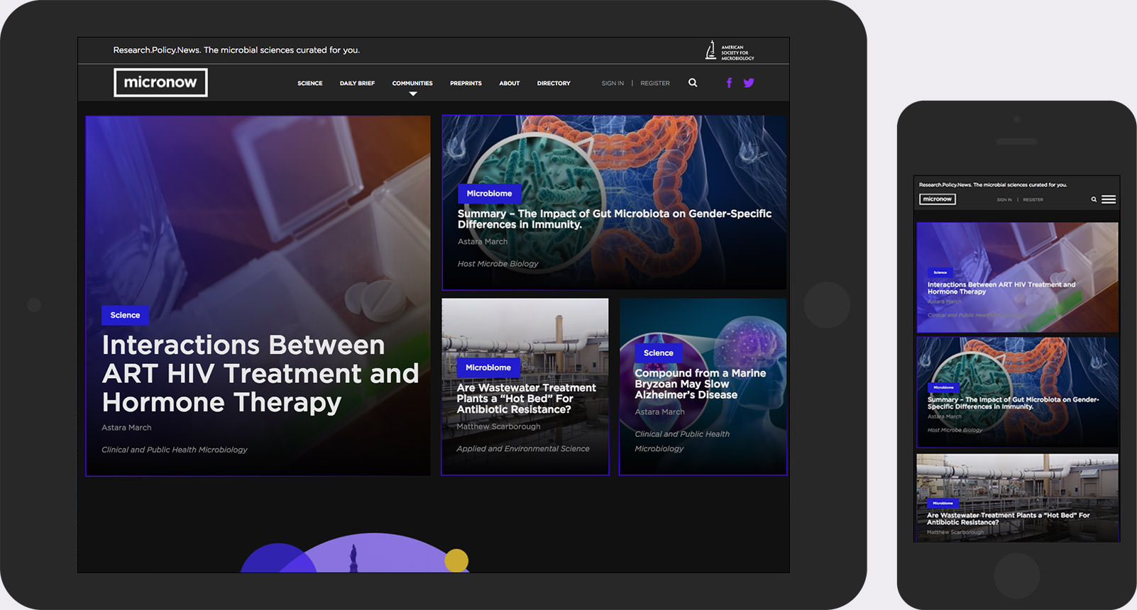 American Society for Microbiology. | nclud - A Provocative Creative Agency