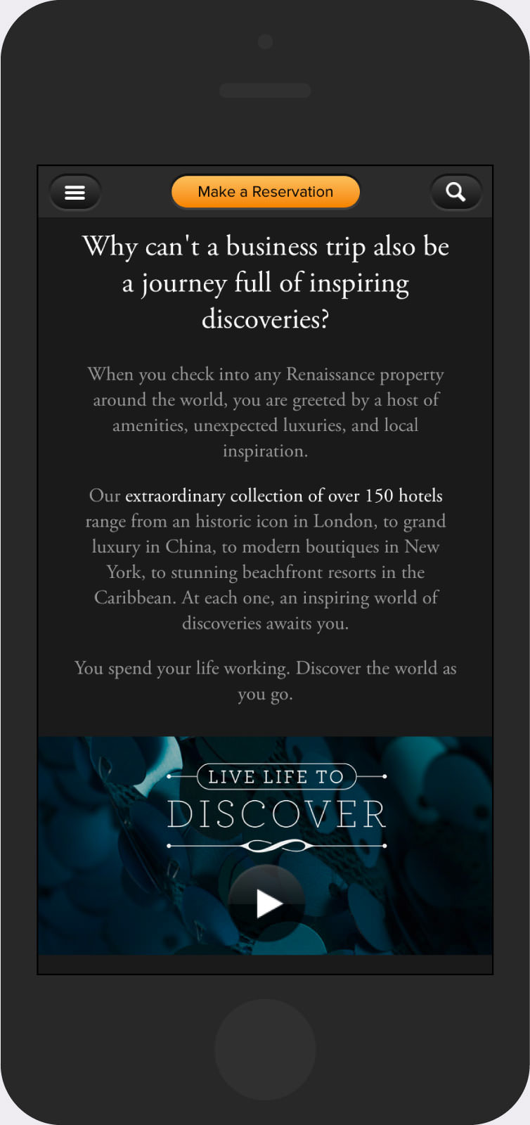 Renaissance Hotels - Refined hospitality redefined with strategy and ...